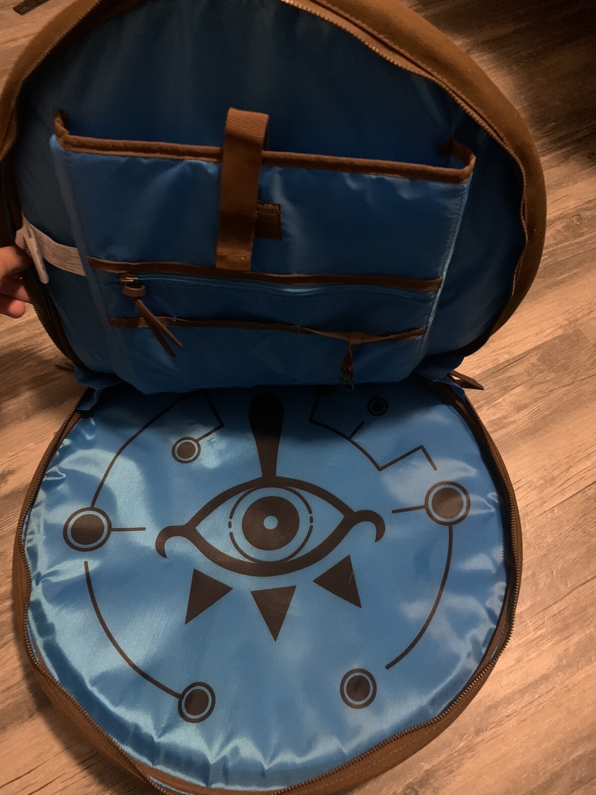 The Legend of Zelda Breath Of The Wild | Traveler's Shield Backpack by ...