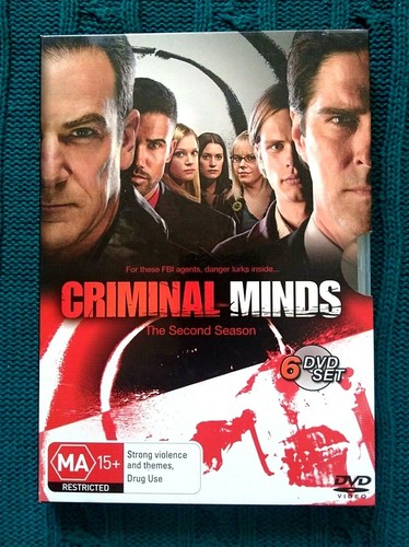 CRIMINAL MINDS- SEASON 2-DVD, 6-DISC BOX SET- REGION-4, VERY GOOD, FREE ...