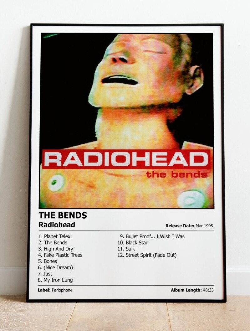 The Bends Album Cover Radiohead – The Bends | Vinyl LP The Grey