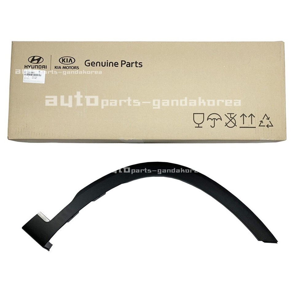 Genuine Front Fender Molding Wheel Garnish Chrom-Dark Right For ...