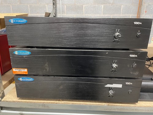 Crown 180A 80W Power Amplifier for Single-Zone Systems | eBay UK