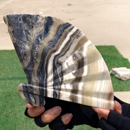 214G Natural Yellow Calcite Mineral Polishing Crystal Handcarved Fan | eBay