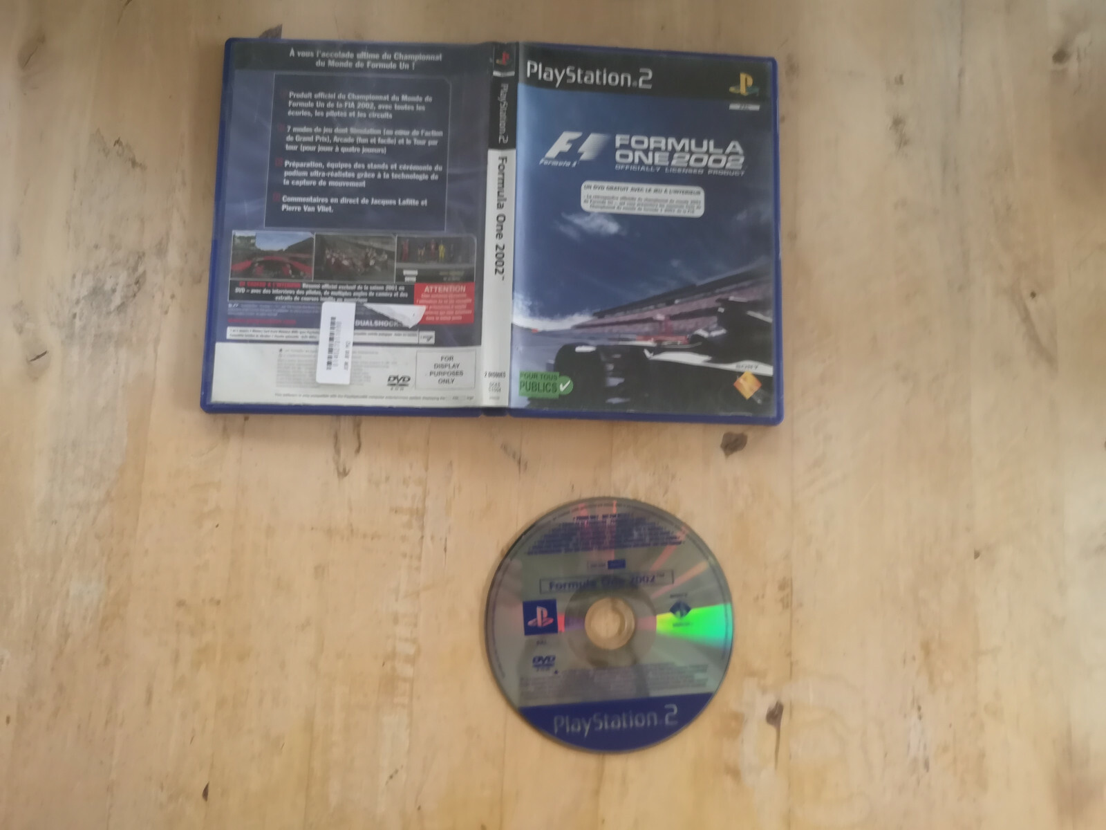 Formula One 2002 PlayStation 2 PAL - Prix - Photo - Présentation