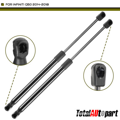 2x Lift Supports Shock Struts for Infiniti Q50 2014-2019 Front Hood ...