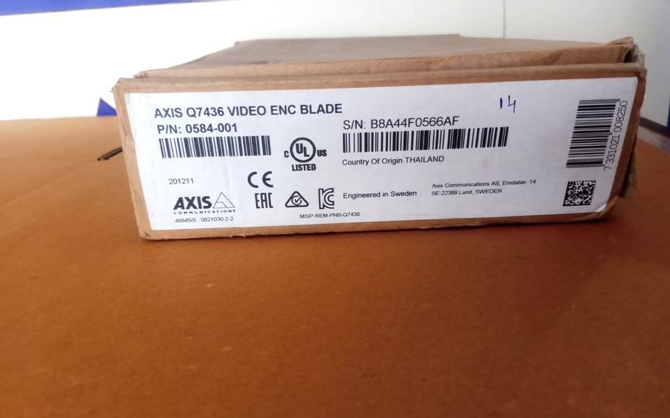 1PC- AXIS Q7436 Video ENC (Encoder) Blade 0584-001- Brand New | eBay