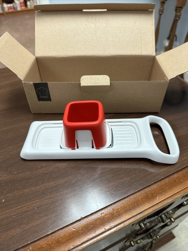 Tupperware Speedy Mando Food Grater Non-Electric White & Red. New. | eBay