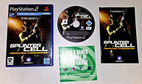 Splinter Cell: Pandora Tomorow (Playstation 2 PS2) PAL English Case [EU ...