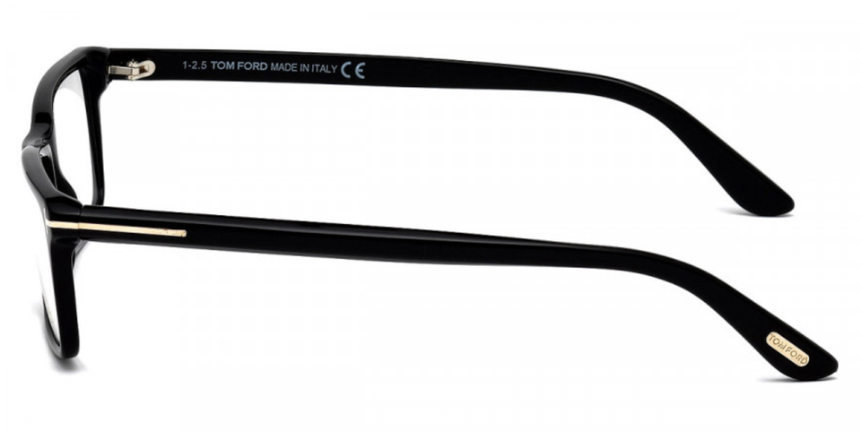 Authentic TOM FORD Rx Eyeglasses FT5408-001 Black w/Demo Lens 56mm *NEW ...