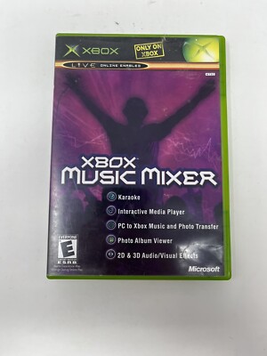 Xbox Music Mixer (Microsoft Xbox, 2003) VERY GOOD Clean GHF6 ...