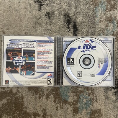 🔥 NBA Live 2001 (PlayStation 1 PS1, 2000) CIB. Mint. See Description ...
