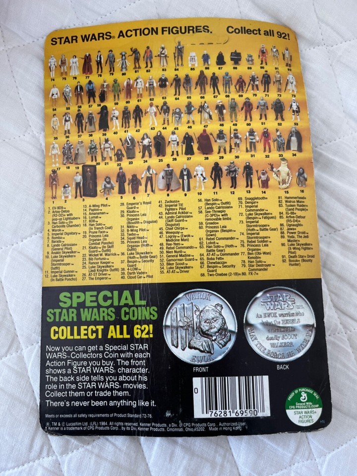 star wars vintage 1984 han solo collectors coin | eBay