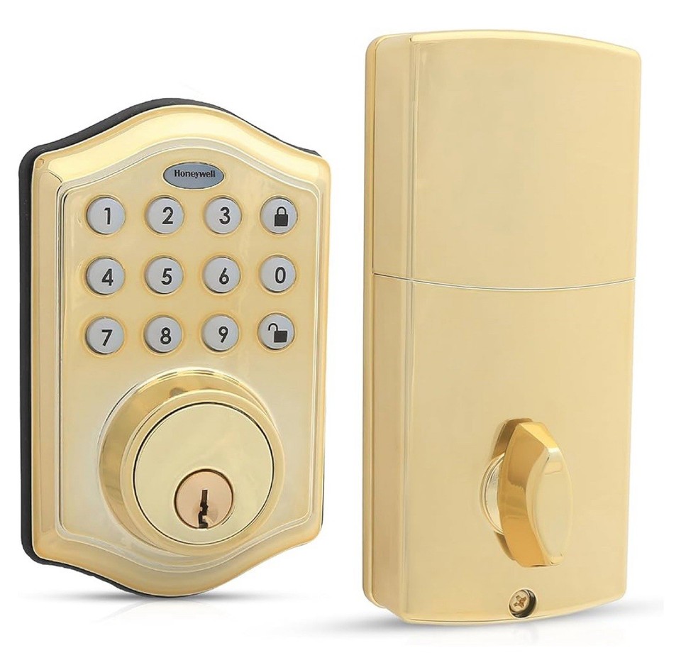 Honeywell Safes & Door Locks - Keyless Entry Door Lock with Smart ...