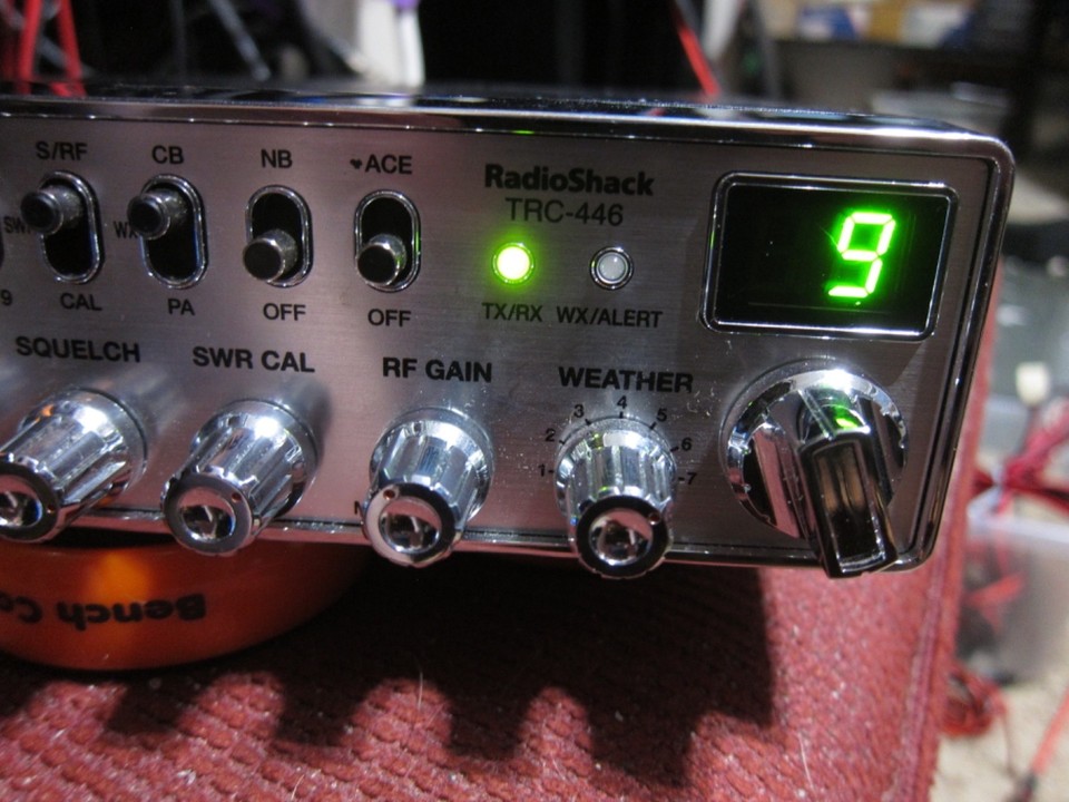 Radio Shack TRC 446 Mobile CB Radio VERY CLEAN TRANS/RECEIVE Tested ...