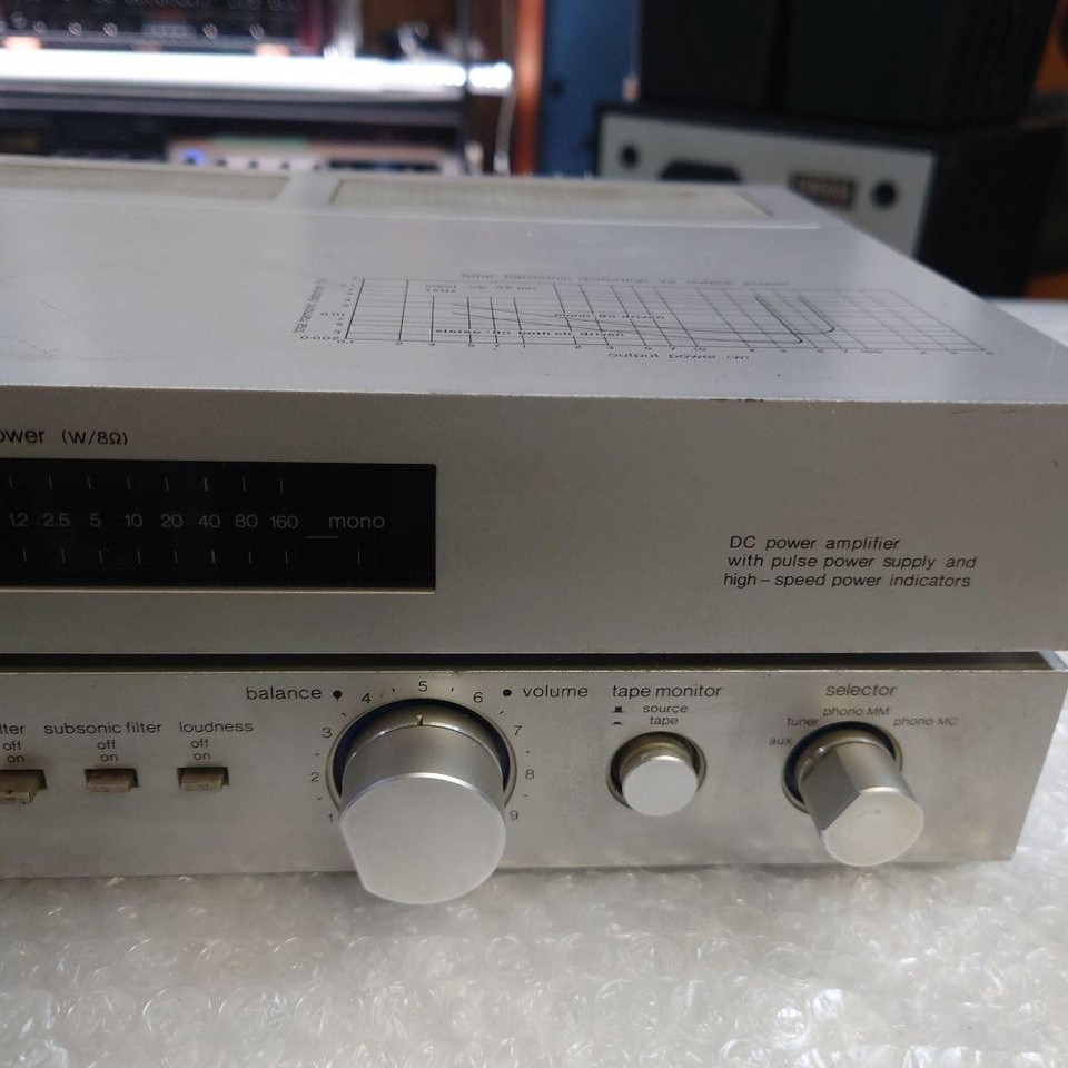 Technics SE-C01 Dc Amplificatore di Potenza 80W Stereo Mono Switch ...
