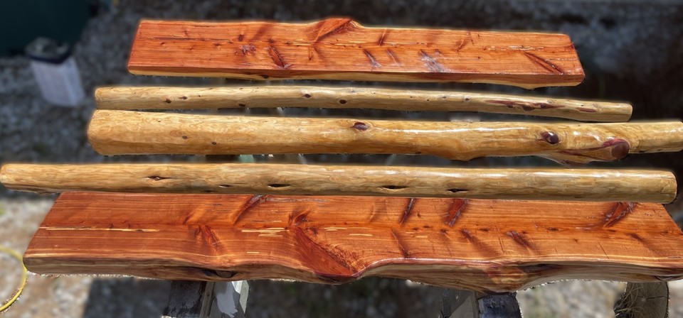 Beautiful Red Cedar logs and slabs/supplies for your next project ...