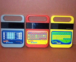 Vintage 1980s Electronic Speak & Spell, Math and Read Learning Toy ...