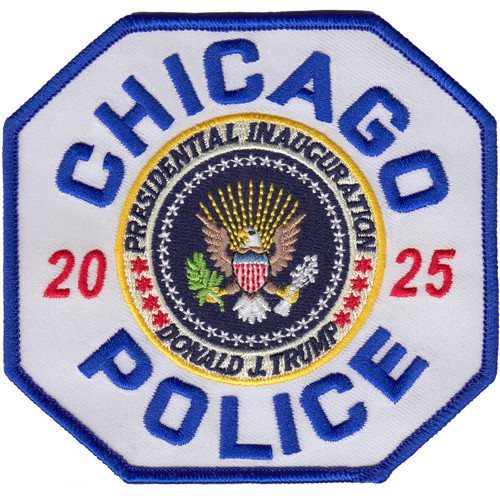 CHICAGO POLICE PATCH: 2025 Inauguration of 47th President of the United ...