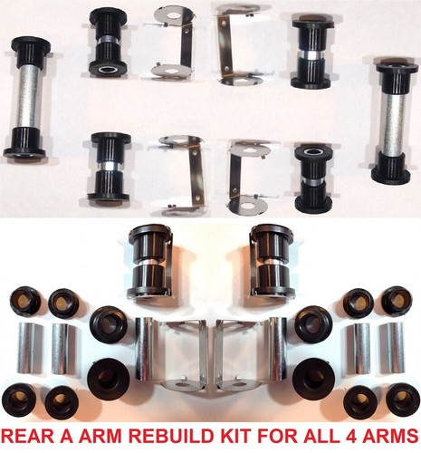 2 REAR SUSPENSION A-ARM BUSHING SHAFT REBUILD KIT CAN-AM DEFENDER 800 ...