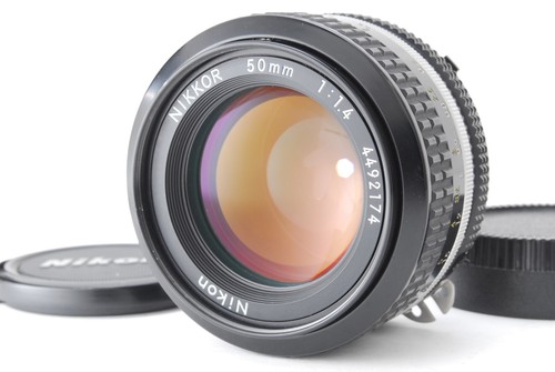 [Near MINT+++] Nikon Nikkor Ai 50mm F1.4 Standard Prime Lens From JAPAN ...