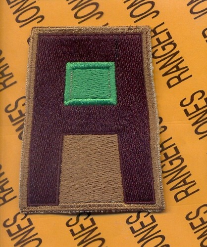 US 1st First Army Command Branch DEML Detached Enlisted Men List SSI 3 ...