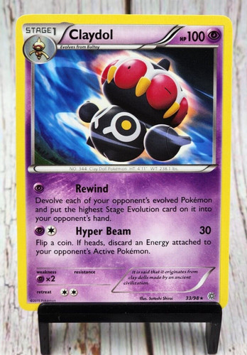 2015 Pokemon TCG CLAYDOL 33/98 XY Ancient Origins Rare | eBay