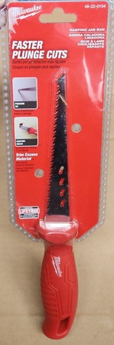 Milwaukee 48-22-0104 Rasping Jab Saw, 6” Plaster/Drywall Blade, Anti ...
