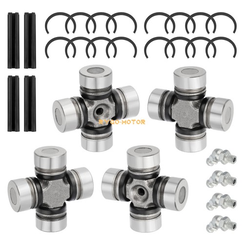 Front & Rear Prop Shaft U-Joint 4SET for Polaris Ranger 500 700 800 ...