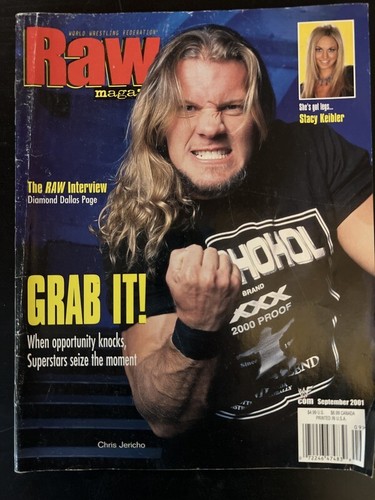 WWE Magazine September 2001 Chris Jericho Cover | eBay
