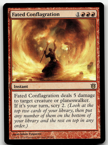 MTG Fated Conflagration Born of the Gods 94/165 Regular Rare | eBay