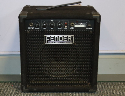 Fender bass amplification rumble 15 amp | eBay