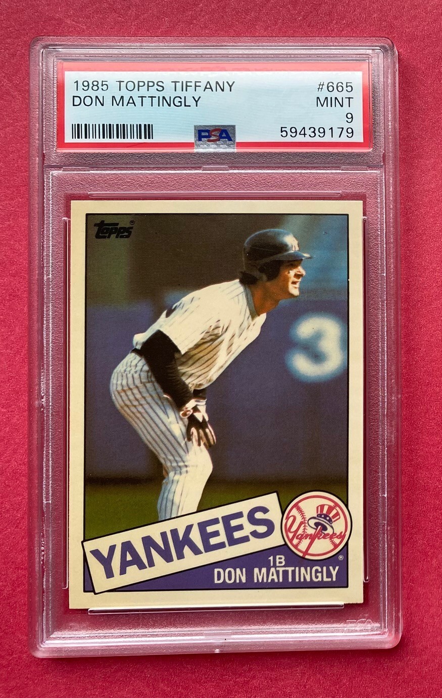 Don Mattingly 1985 Topps Tiffany #665 Base Price Guide - Sports Card ...