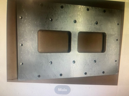 8V-71 8V71 BLOWER SUPERCHARGER ADAPTER MOUNTING PLATE TO 671 BBC ...