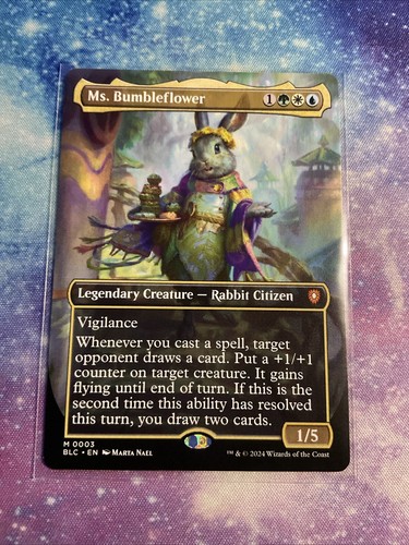 Ms. Bumbleflower Near Mint Bloomburrow Commander | eBay
