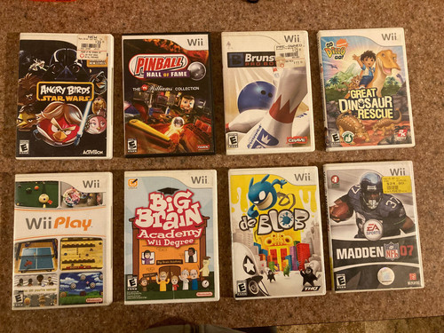 Wii Games Lot (8 Games) Nintendo Wii Games Bundle | eBay