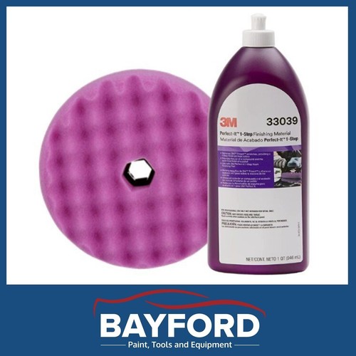 3M PERFECT-IT 3M-33039 1 STEP FINISHING MATERIAL & 3M-33034 PURPLE ...