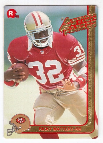 1991 ACTION PACKED ROOKIE UPDATE #44 RICKY WATTERS ROOKIE | eBay