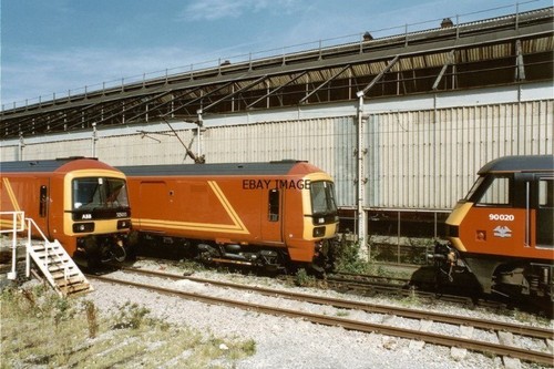 PHOTO CLASS 32 LOCO NO 325010 - 325013 - 90020 LEFT TO RIGHT AT CREWE ...
