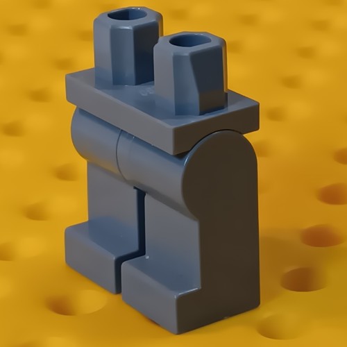 LEGO Scrubs SAND BLUE LEGS Minifigure Body Part Matching Hips CNA Nurse ...