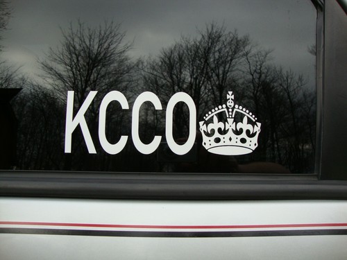 Keep Calm and Chive On Decal | Genuine OEM | The Chive KCCO | White ...