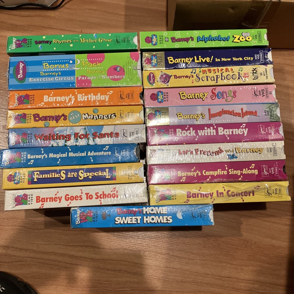 Barney & Friends VHS Tapes for sale | eBay