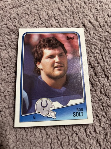 1988 Topps Football #125 Ron Solt Rookie Indianapolis Colts | eBay