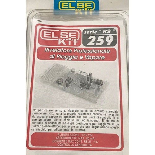 ELSEkit RS259 Professional Rain And Steam Detector | eBay