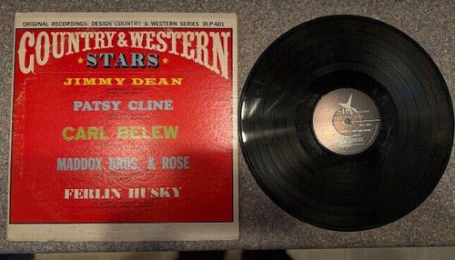 Country & Western Stars~DLP-601~Jimmy Dean, Patsy Cline, Carl Belew ...