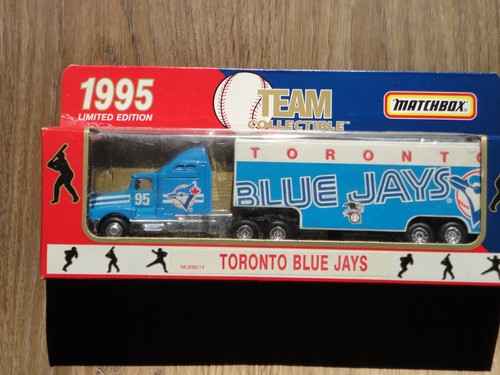 1995 Matchbox Team Collectible Toronto Blue Jays Tractor Trailer | eBay