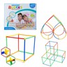 Interlocking Snowflakes Building Block Kid ABC Educational Toy 600pc ...