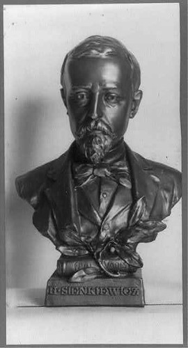 Photo of Statue,Henryk Adam Aleksander Pius Sienkiewicz,1846-1916 ...