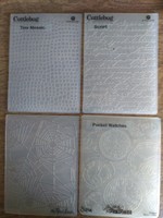 Cricut Cuttlebug Repositionable Fruit Punch Embossing Plates Set ...