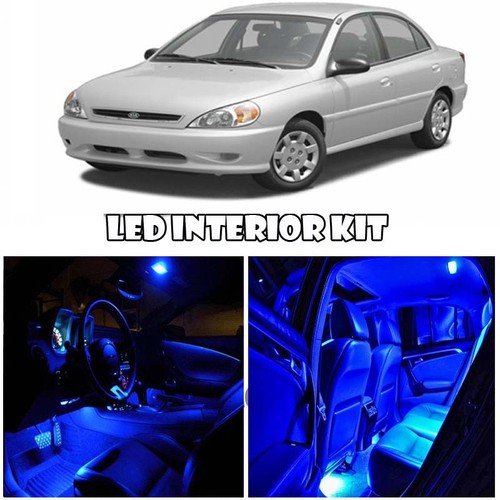 For 01-05 Kia Rio LED Interior Map Dome Trunk Light Bulb Full Blue ...