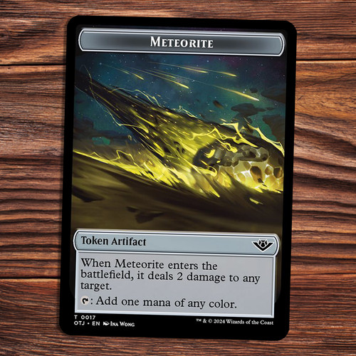 Meteorite Token - Outlaws of Thunder Junction - Magic the Gathering | eBay