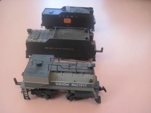 Bachmann Lot of 3 HO Scale 8 Wheel Tenders Reading, Union Pacific NC ...
